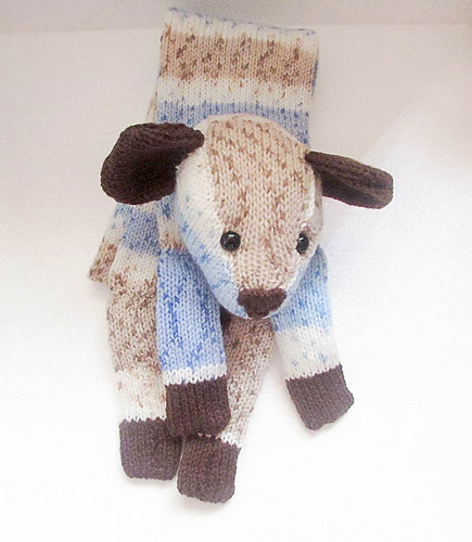 Ravelry: Teddy Bear Animal Scarf pattern by Wistfully Woolen