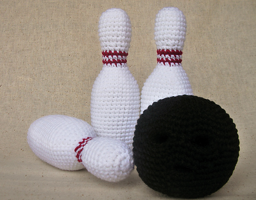 Ravelry: Children's Crochet Bowling Game pattern by Linda Potts