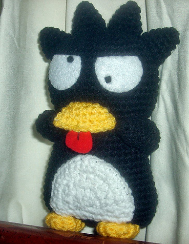 Ravelry: Badtz Maru Plushie pattern by Linda Potts