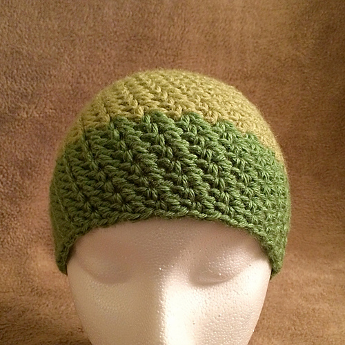 Ravelry: Modified V-Stitch Women's Beanie pattern by Amanda @TheRKCrochet