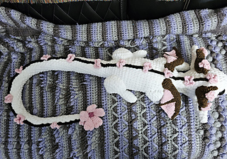 Ravelry: Sakura the Cherry Blossom Dragon pattern by Audrina Childers