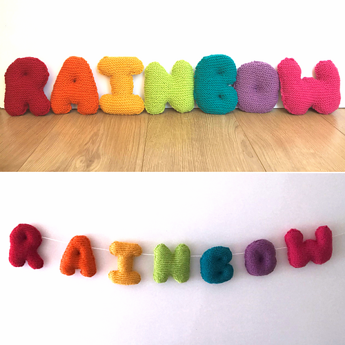 Ravelry: Bubble Writing Alphabet pattern by Anna Funnell