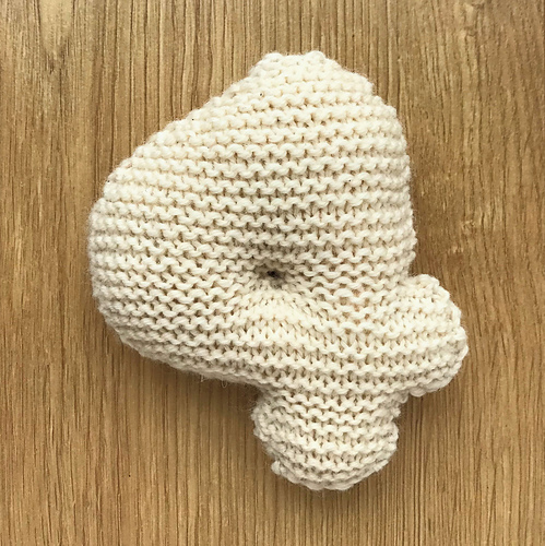 Ravelry: Bubble Writing Knit Numbers pattern by Anna Funnell