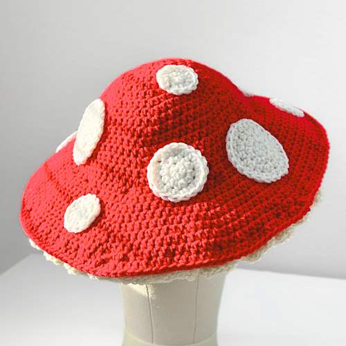 Ravelry: Toadstool Mushroom Hat pattern by Elyse A Eades