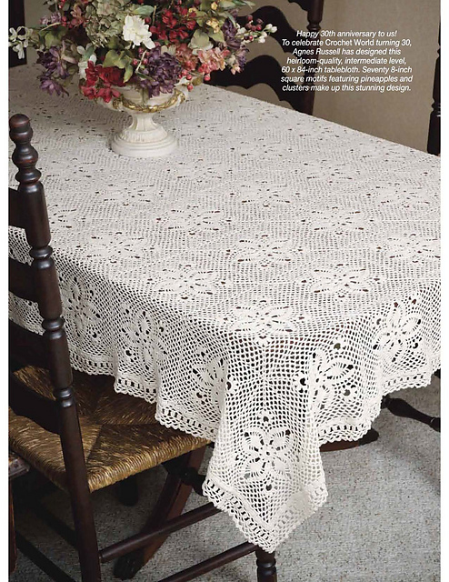 Ravelry: Anniversary Cloth pattern by Agnes Russell