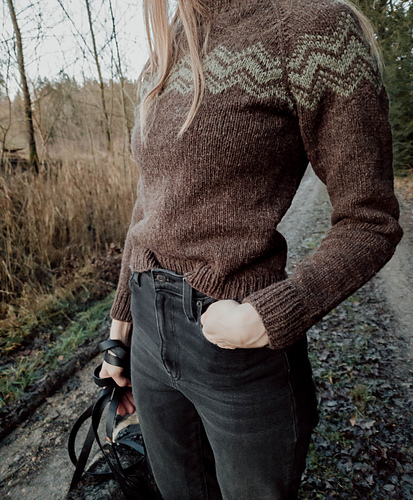 Outdoorsy sweater pattern : r/knitting