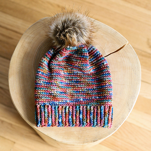 Ravelry: Vintage Flannel Beanie pattern by Melissa Fisher