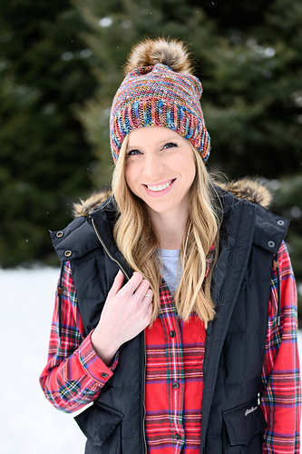 Ravelry: Vintage Flannel Beanie pattern by Melissa Fisher