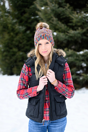 Ravelry: Vintage Flannel Beanie pattern by Melissa Fisher