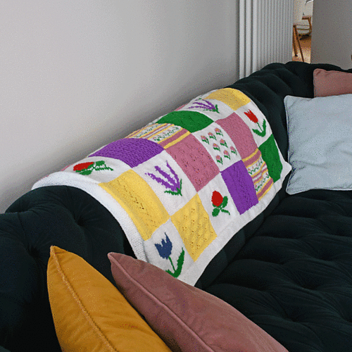 Ravelry: Spring Blanket KAL pattern by Nicola Valiji