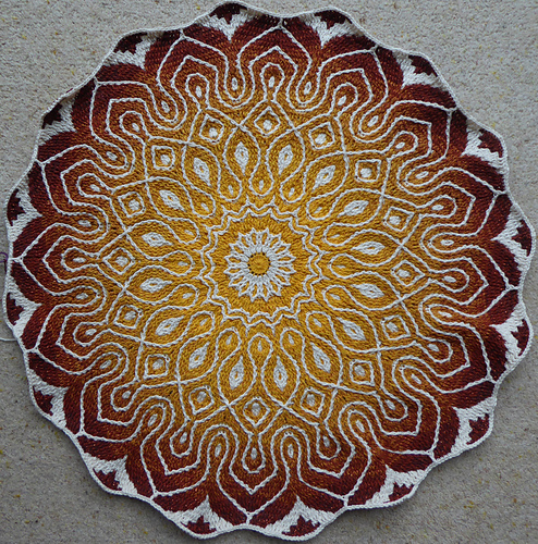 Ravelry: EXPANDING UNIVERSE Mandala pattern by Vio Vieux