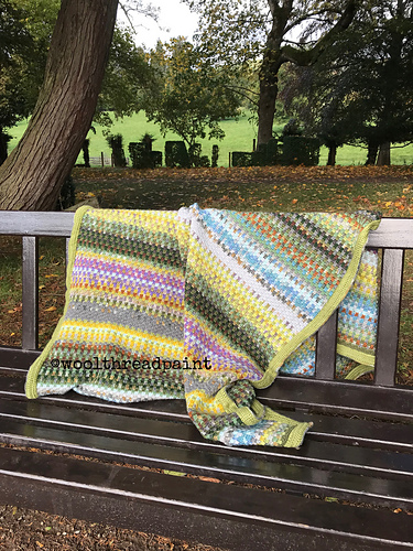 Ravelry: The Blair Atholl Blanket pattern by Marion Mitchell