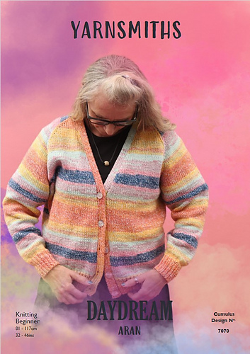 Ravelry: Cumulus Cardigan - 7070 pattern by Yarnsmiths