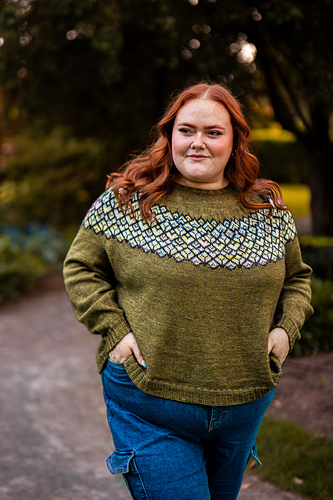 Ravelry: Prismatic Sweater pattern by Wool & Pine