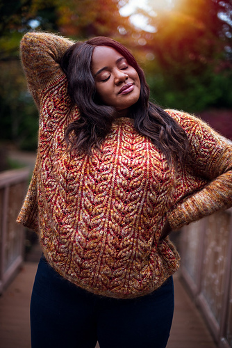 Ravelry: Broadleaf pattern by Wool & Pine