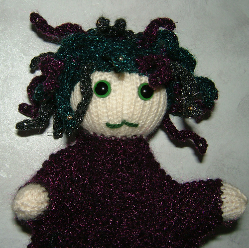 Ravelry: Glove puppets: Cyclops & Medusa pattern by Woolly Thoughts