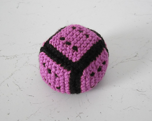 Ravelry: Grime Dice Juggling Balls pattern by Woolly Thoughts