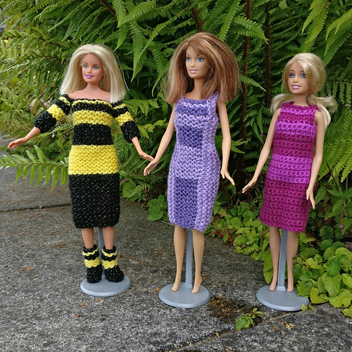 Ravelry: Fibonacci Barbie pattern by Woolly Thoughts