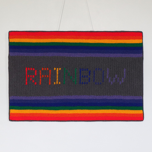 Ravelry: Delusion Rainbow Script pattern by Steve Plummer