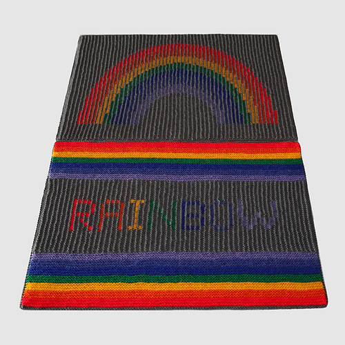 Ravelry: Delusion Rainbow Script pattern by Steve Plummer