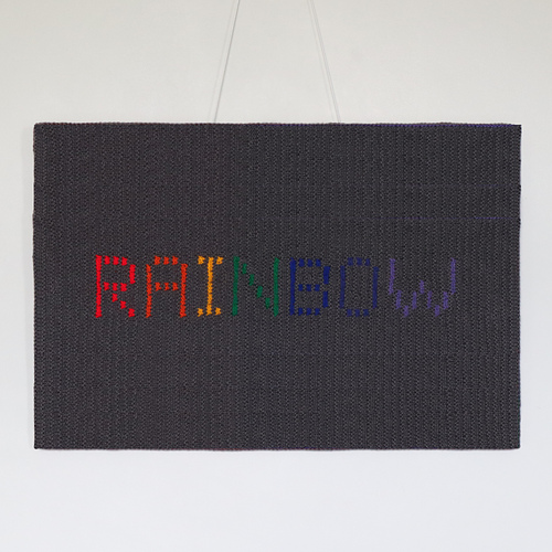 Ravelry: Delusion Rainbow Script pattern by Steve Plummer