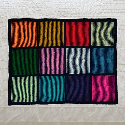 Ravelry: Illusion Shapes Blanket pattern by Steve Plummer