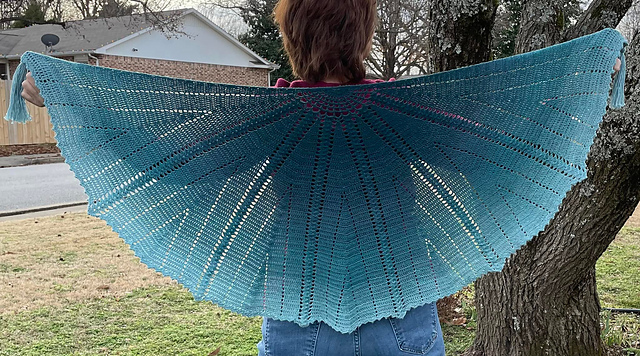 Ravelry: Symmetry Shawl pattern by Katherine Vogt