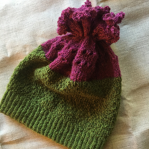 Ravelry: Whimsical Thistle Hat pattern by Carolyn Holbrook