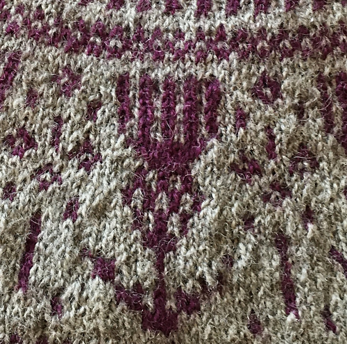 Ravelry: Regal Thistle Sweater pattern by Carolyn Holbrook