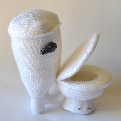 Ravelry: The Toilet pattern by Kim Lapsley