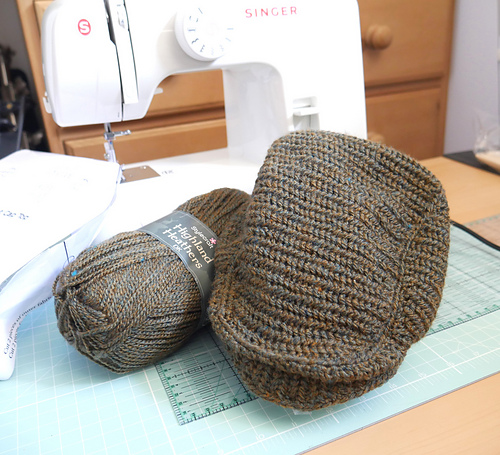 Ravelry: Dad's Flat Cap pattern by Jo Anne