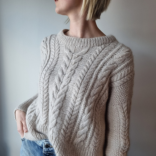 Ravelry: Soft Willow Sweater pattern by Wool of Thought