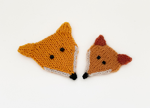 Ravelry: Fox applique pattern by wooloks