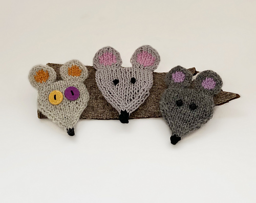 Ravelry: Mouse applique pattern by wooloks