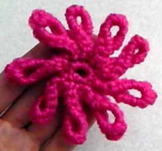 Ravelry: Curling crochet flower pattern by Julia Marquardt