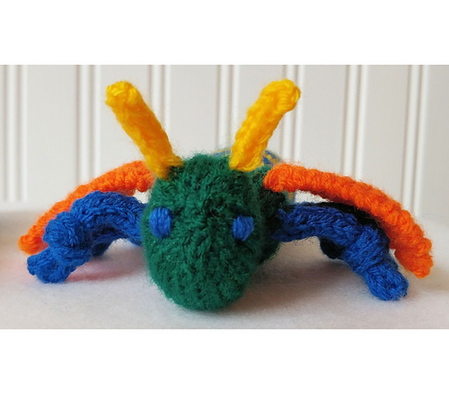 Ravelry: Toy Bugs: Caterpillar, Bee, Decipede pattern by Cheryl Andrews