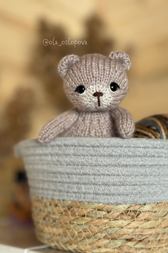 Ravelry: Knit Baby bear pattern by Ola Oslopova