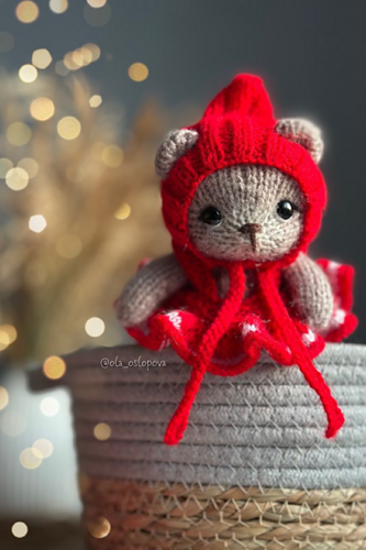 Ravelry: Knit Baby bear pattern by Ola Oslopova