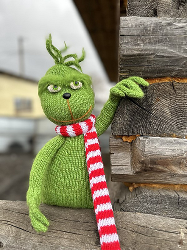 Ravelry: Christmas Grinch toy pattern by Ola Oslopova