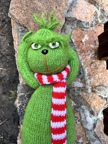 Ravelry: Christmas Grinch toy pattern by Ola Oslopova