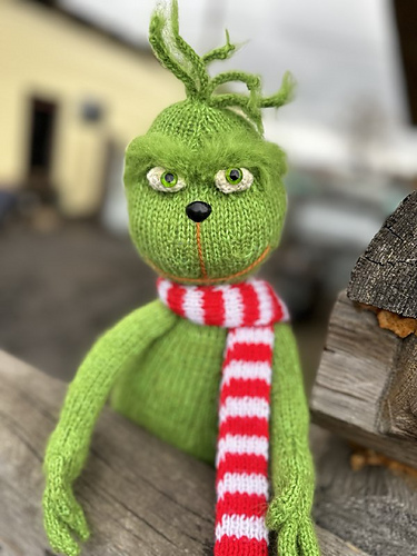 Ravelry: Christmas Grinch toy pattern by Ola Oslopova