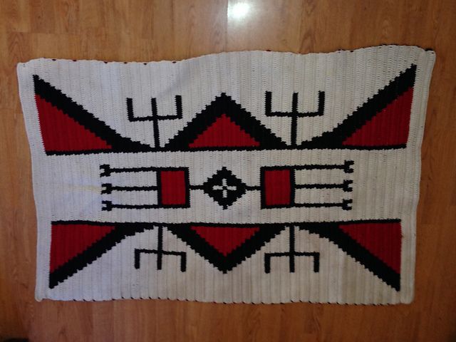 Ravelry: Sioux Indian Design Afghan pattern by Sharon L. Mosier