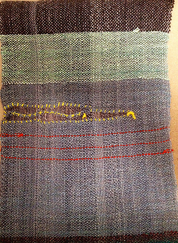 Ravelry: Wovenflame's Handspun Denim Warp