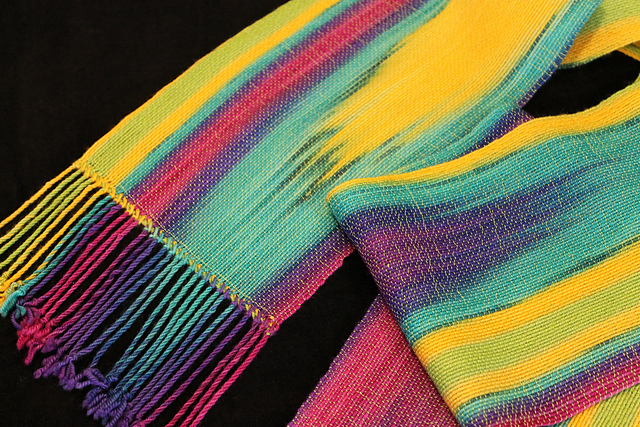 Ravelry: Wovenflame's Carnival Scarf