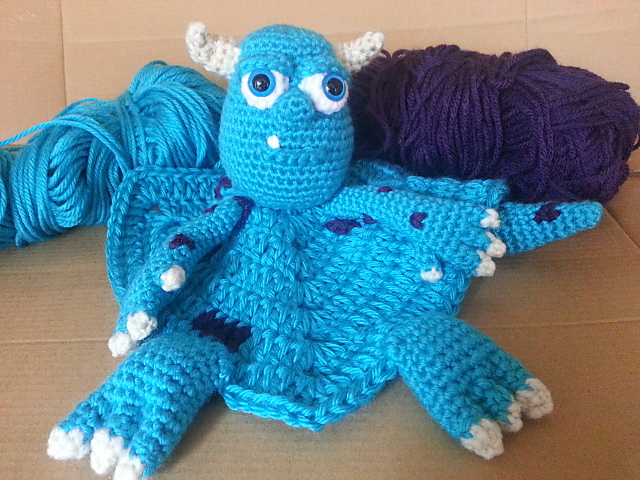 Ravelry: Monster Lovey: monster inc Sully inspired pattern by Wu Me Design