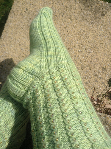 Ravelry: Phoenix Tears Socks pattern by Elizabeth Ravenwood
