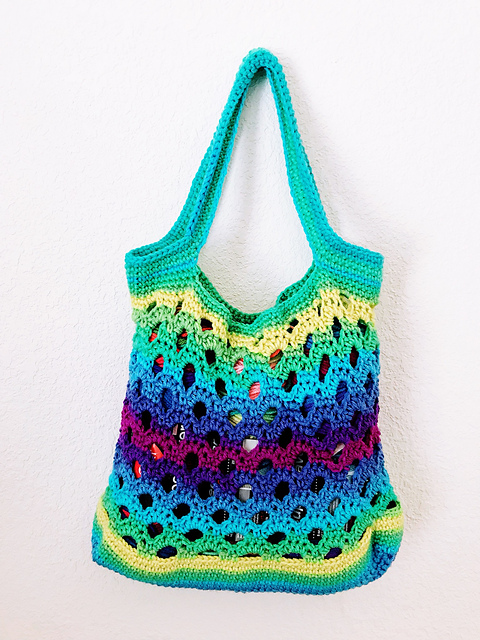 Ravelry: MerMade Market Bag pattern by Mermaid Hooked