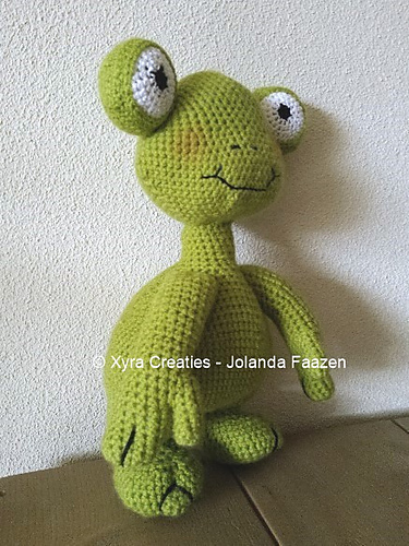 Ravelry: PATR1072 - buddy - plushy - “Billy” the frog pattern by ...