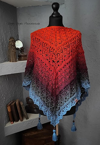 Ravelry: Opera Shawl pattern by Joanna Sitkiewicz