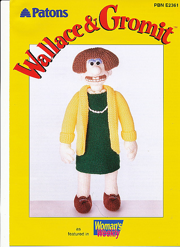 Ravelry: Patons 2361, Wallace & Gromit: Wendolene - patterns